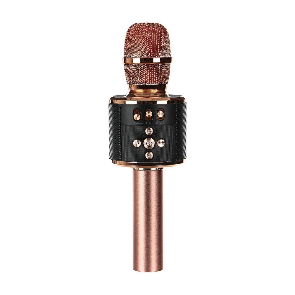 Купить Bluetooth караоке микрофон MD-01 со cветомузыкой | Мелеон