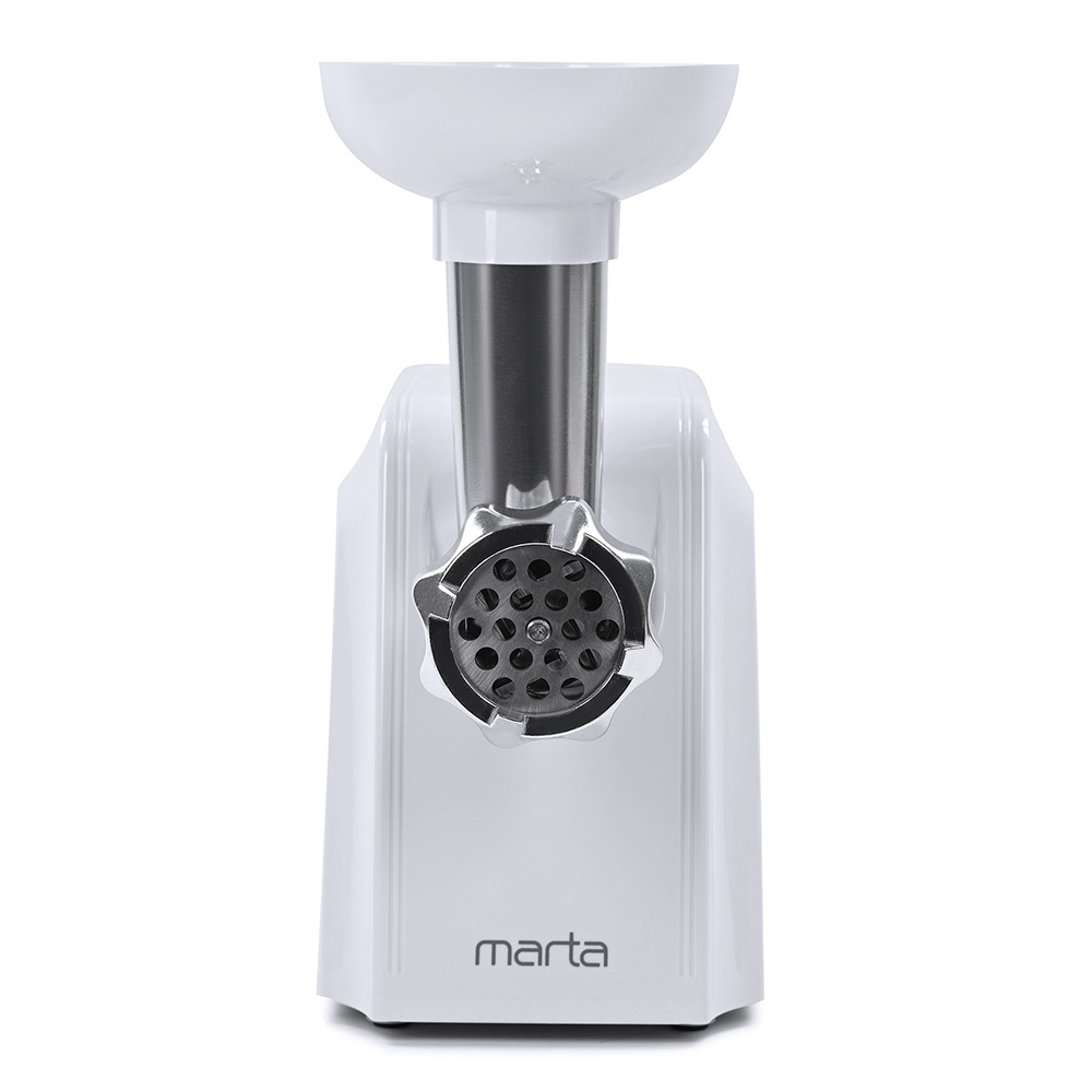 Купить Мясорубка MARTA MT-2089, белый жемчуг | Мелеон