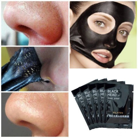 Купить Маска от черных точек Pilaten Black Mask - на одно нанесение ...