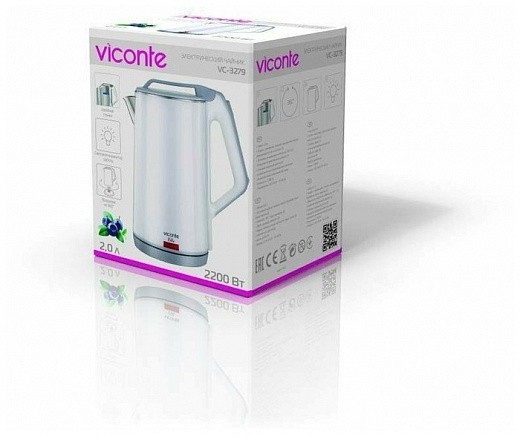 Купить Чайник электрический Viconte VC-3279 2 л. | Мелеон