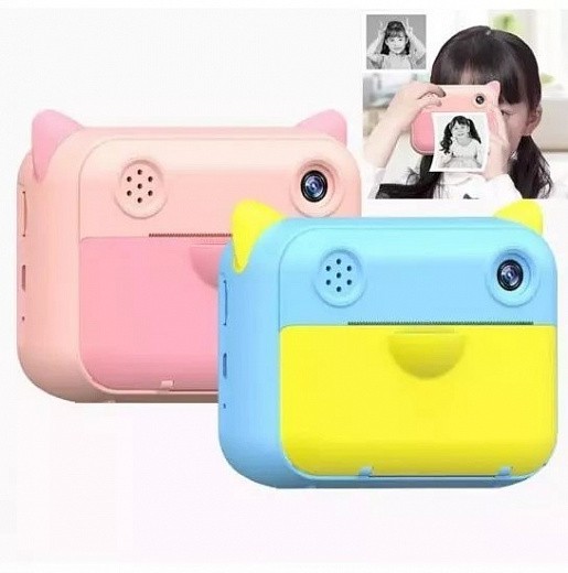 Детская камера с мгновенной печатью снимков Children's Print Camera