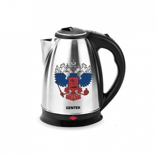 Купить Чайник электрический Centek CT-1068, нержавейка, Орел матовый ...
