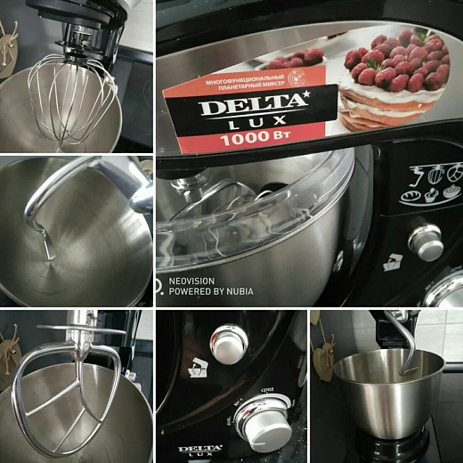 Купить Миксер DELTA LUX DL-5070Р, черный | Мелеон