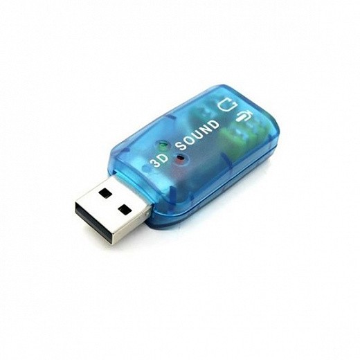 Купить USB звуковая карта 3D Sound | Мелеон