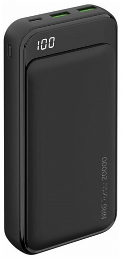 Купить Аккумулятор Deppa NRG Turbo Compact 20000 mAh, черный | Мелеон