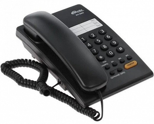 Телефон Ritmix RT-330 черный
