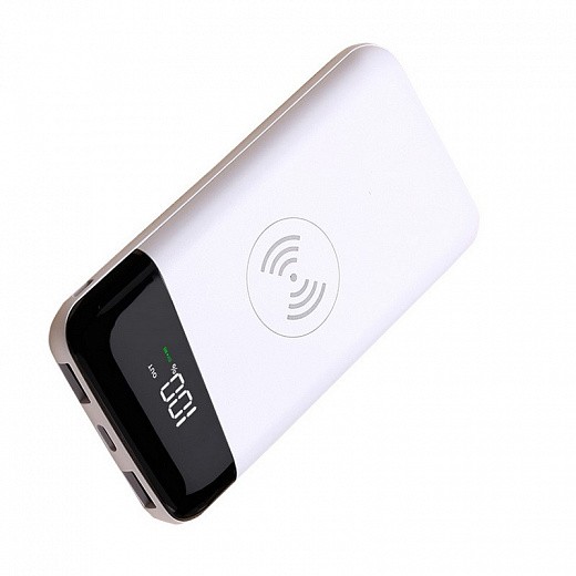 Купить Беспроводная зарядка для телефона с индикатором заряда 8000 mAh ...
