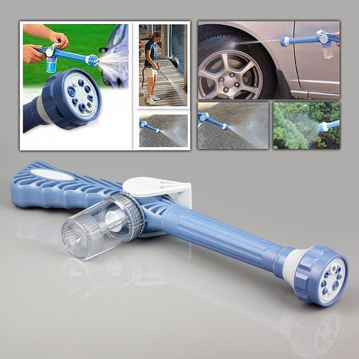 Купить Распылитель на шланг с емкостью для шампуня Ez Jet Water Cannon ...